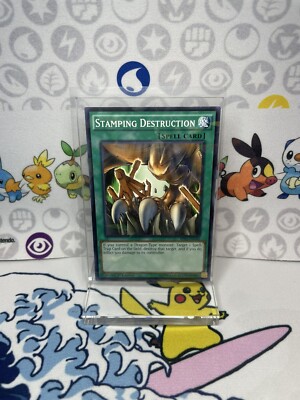 Stamping Destruction - BP03-EN142 Holo Foil Shatterfoil 1st Edition | eBay