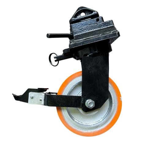 Shipping Container Caster Wheels Heavy Duty Twist Lock Mechanism ...