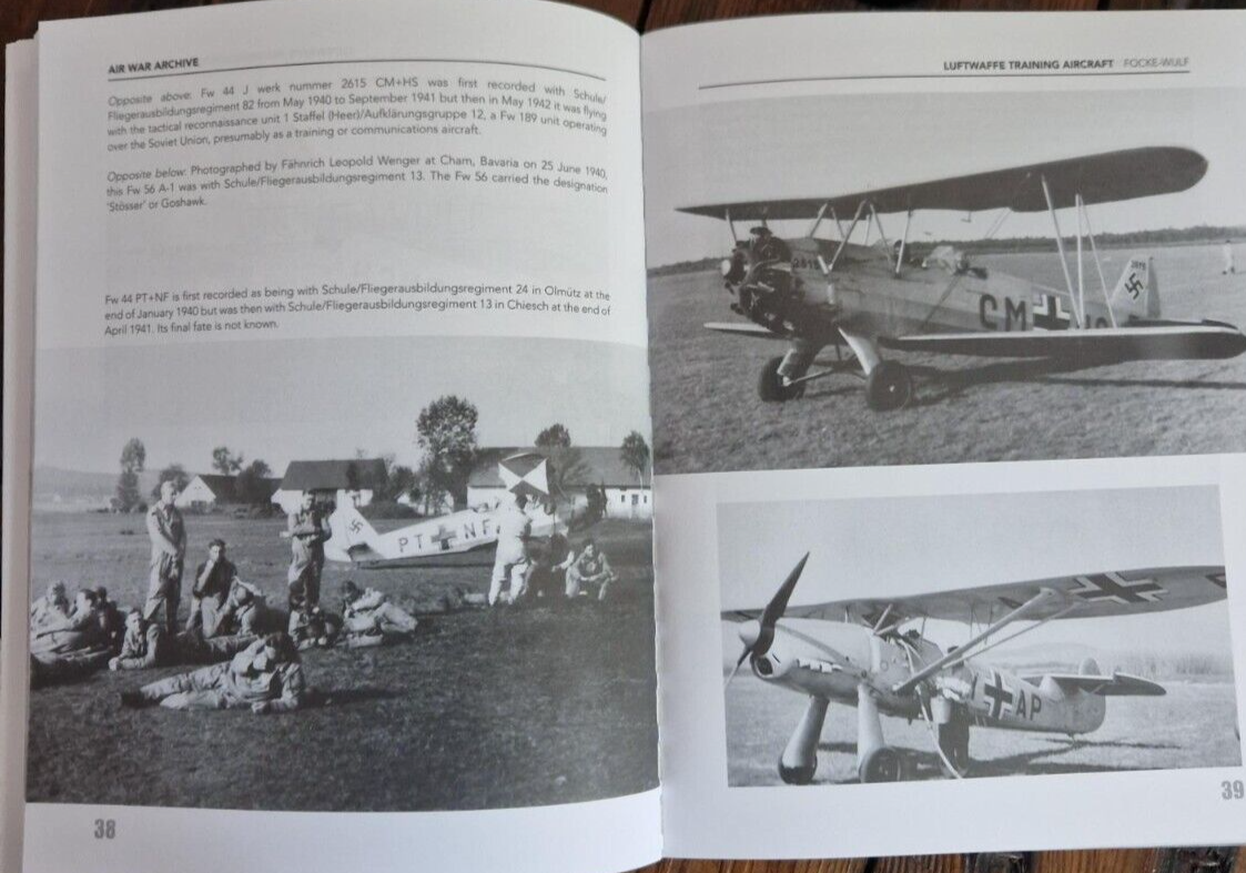 Luftwaffe Training Aircraft : The Training of Germany's Pilots and ...