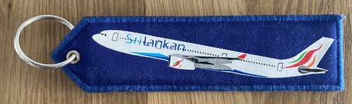 SRILANKAN AIRLINES A330 LUGGAGE TAG KEY RING | eBay