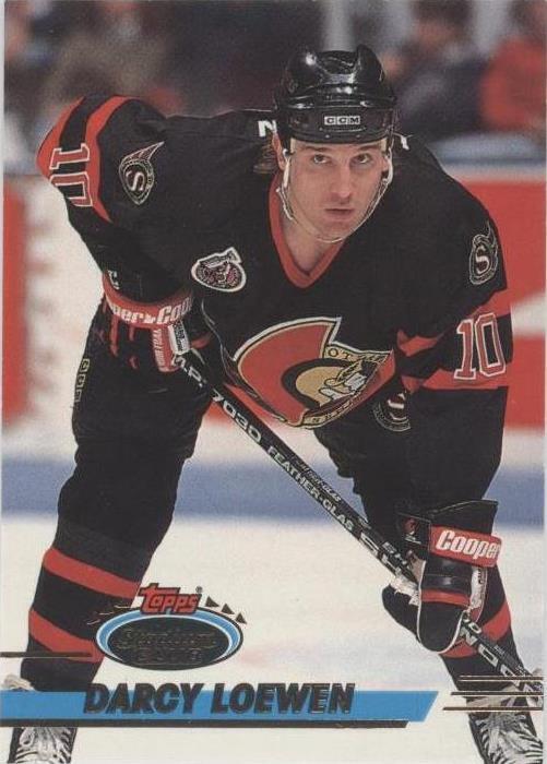 1993-94 Topps Stadium Club - Darcy Loewen #318 for sale online | eBay