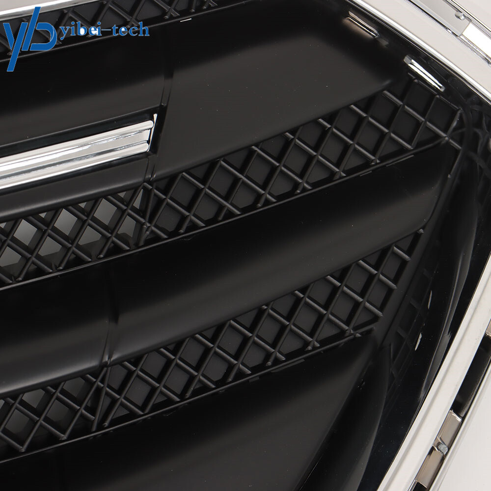 Matte Black W/Chrome Grill For 2013-2019 Ford Taurus Front Upper Grille ...