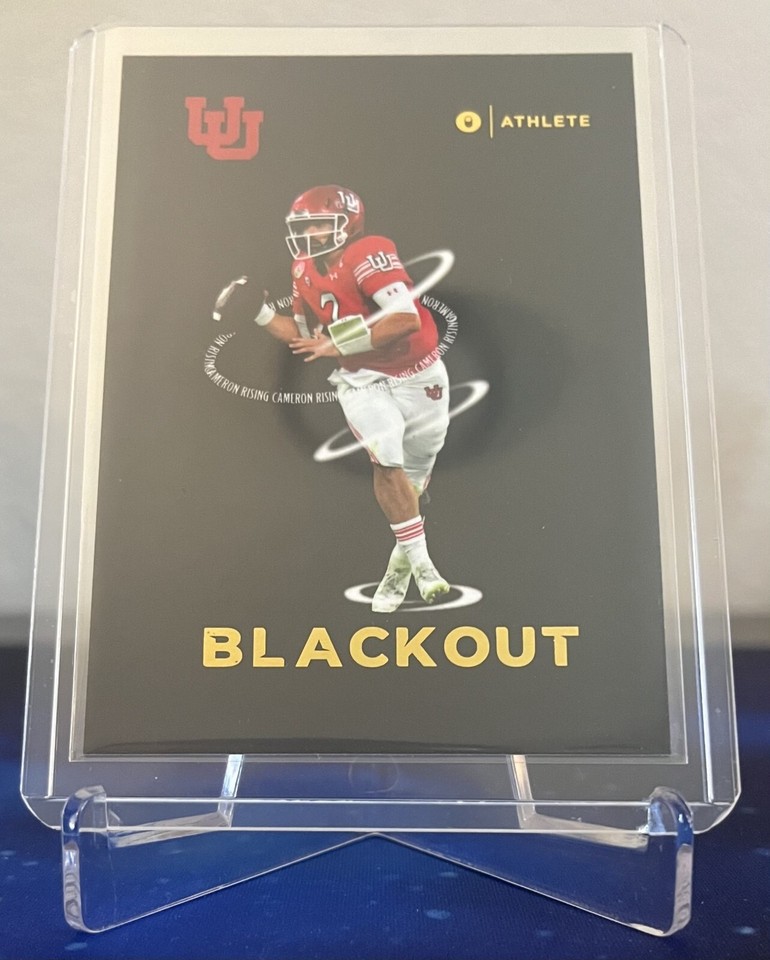 2023 Utah Utes Football Card Lot ONIT Athlete - Lander Barton Autograph ...