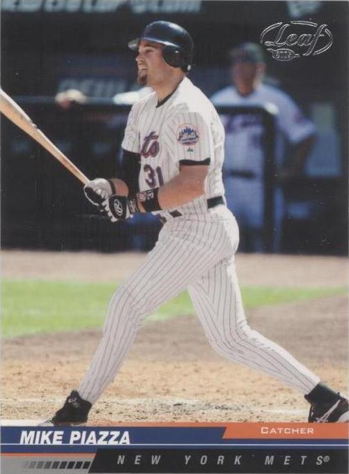 2005 Leaf - Mike Piazza #130 for sale online | eBay