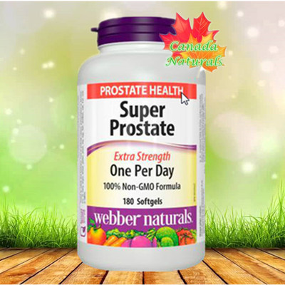 WEBBER NATURALS Super Prostate 180 softgels - One per day formula | eBay