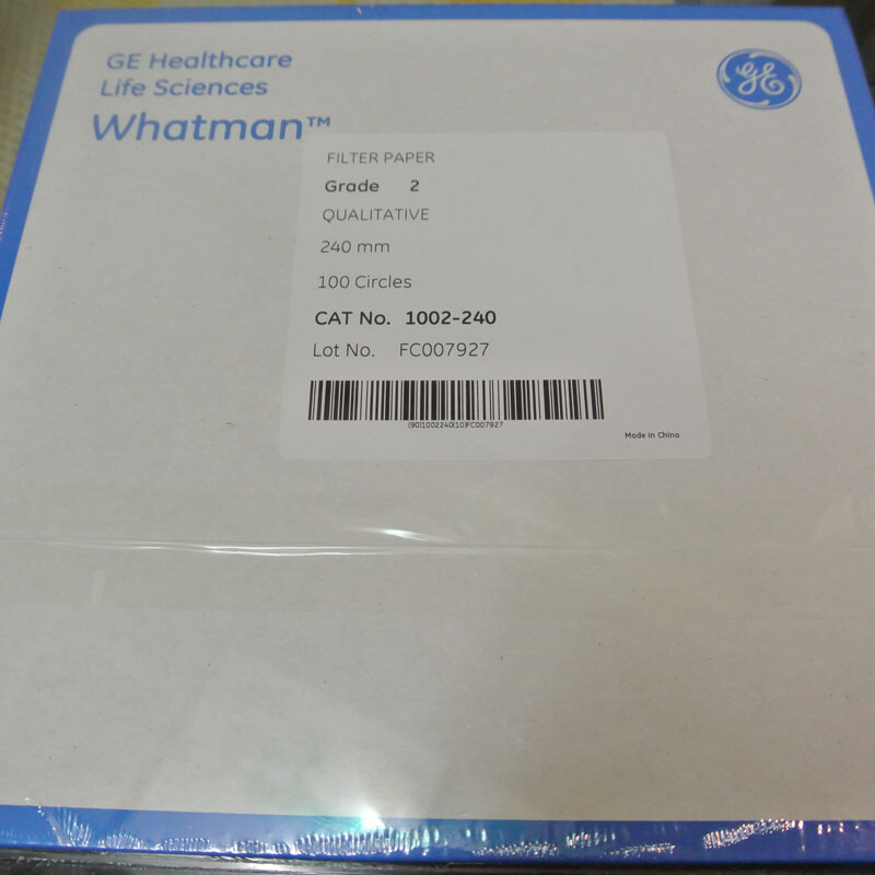 100pieces/box New Whatman No. 2 qualitative filter paper 8UM 1002-240 ...