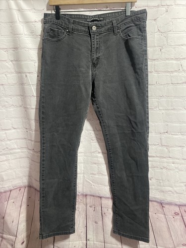 Womens Levis the original jeans Mid rise skinny dark Charcoal size 14M ...