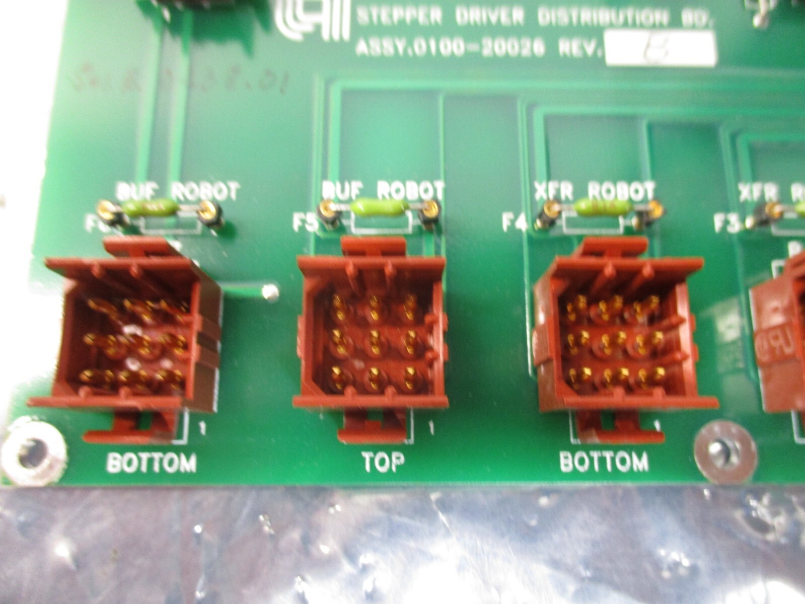 AMAT 0100-20026 PCB ASSY, STEPPER DRIVER DISTRIBUTION, 110787 | eBay