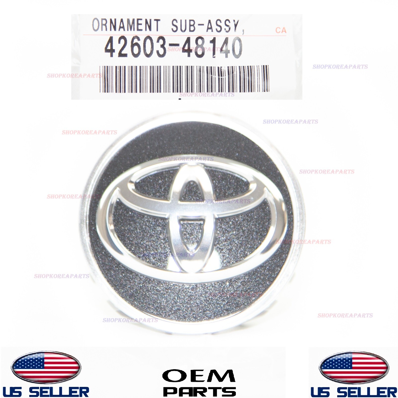 Genuine Wheel Center Hub Cap Ornament ⭐OEM⭐ TOYOTA *See compatibility ...