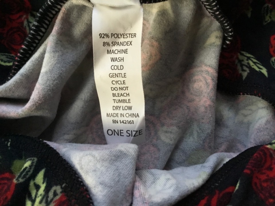 LuLaRoe OS Rose Print Leggings - Super Rare Unicorn Valentine 🦄 | eBay