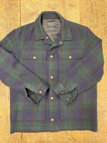 Pendleton Giacca Jacket Wool Cruiser Coat Tg L Workwear Lumberjack ...