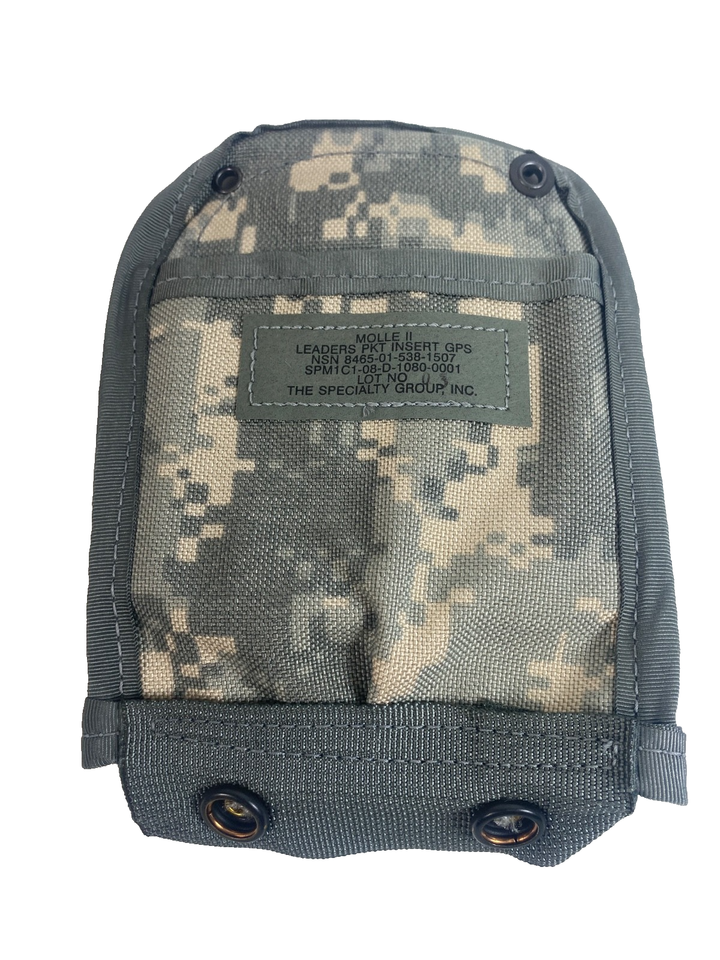 New US Military ACU MOLLE Leaders Set Pouch Utility Pouch Admin Pouch ...