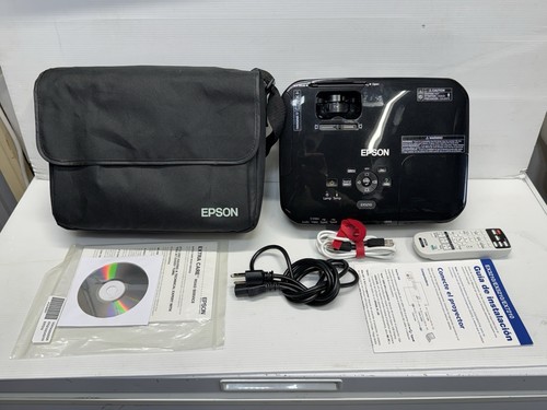 Epson EX5210 XGA HDMI 3LCD Projector 302 Lamp Hours H429A w/ Remote ...