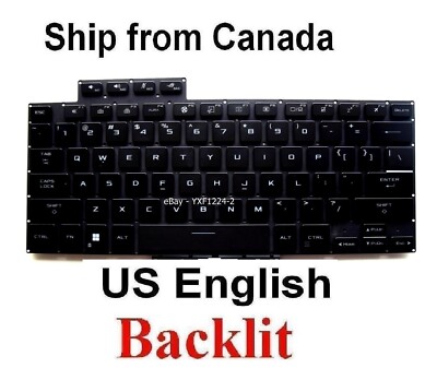 Keyboard for ASUS GU603 GU603Z GU603ZU GU603V GU603VV - US English | eBay