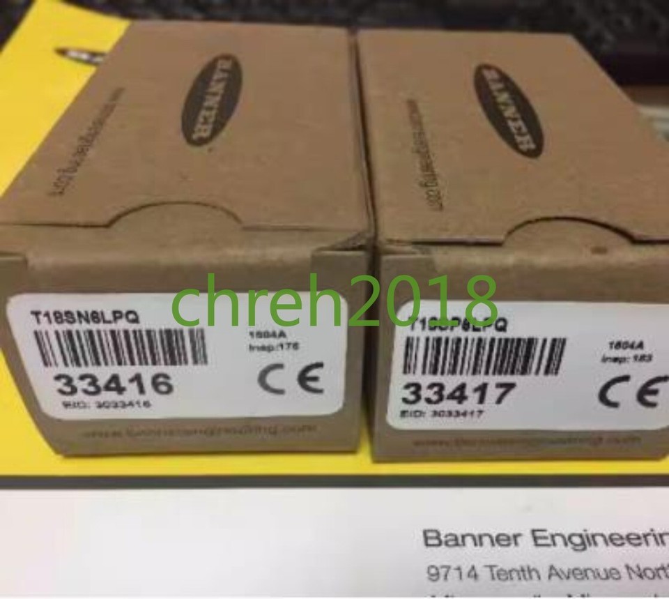 1 PCS NEW BANNER Photoelectric switch sensor T18SP6LPQ | eBay