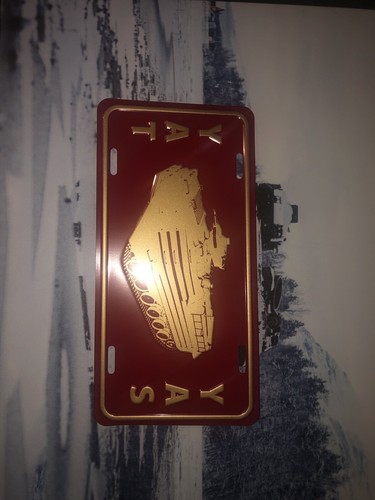 YAT-YAS Plates SEMPER FI USMC Red and Gold AAV Marine Corps 10% ...