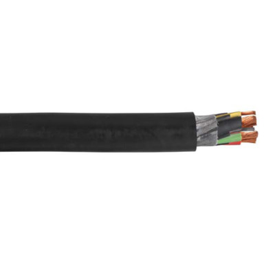 PER FOOT 4/4 Type G Portable Power Cable Black 2000V | eBay