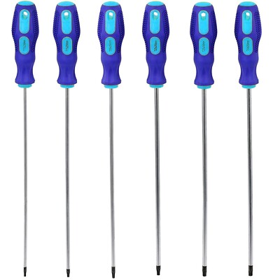 Star Screwdriver Set Extra Long Magnetic Torx T10 T15 T20 T25 T27 T30 ...