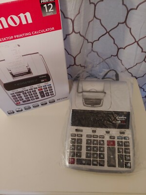 MP25DV 12-Digit Ribbon Printing Calculator, Black/Red Print, 4.3 Lines ...