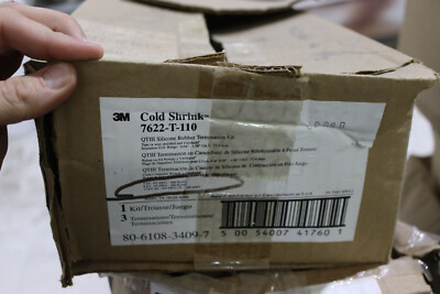 3M COLD SHRINK 7622-T-110 MV TERM KIT---NEW IN BOX | eBay