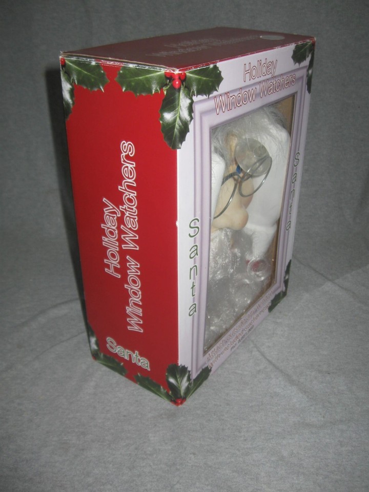 New Holiday Window Watcher Creepy Santa Window Prop with Included ...