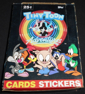 Vintage 1991 Topps Tiny Toon Adventures Trading Cards Full Box 60pks. Item #1067 | eBay