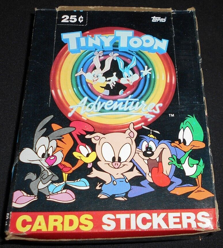 Vintage 1991 Topps Tiny Toon Adventures Trading Cards Full Box 60pks ...
