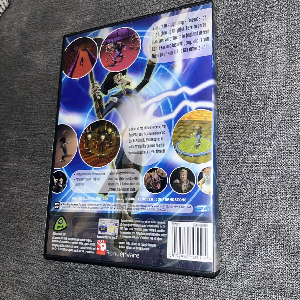 Ace Lightning - PC CD-ROM | eBay UK