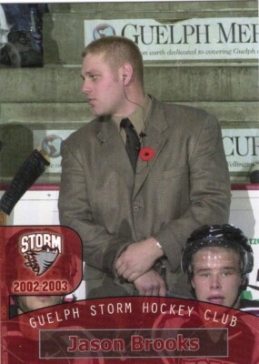 Jason Brooks 2002-03 Guelph Storm | eBay