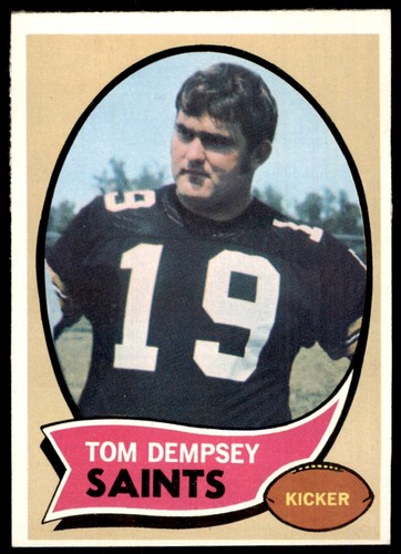 1970 Topps NM-MT Tom Dempsey Rookie #140 | eBay