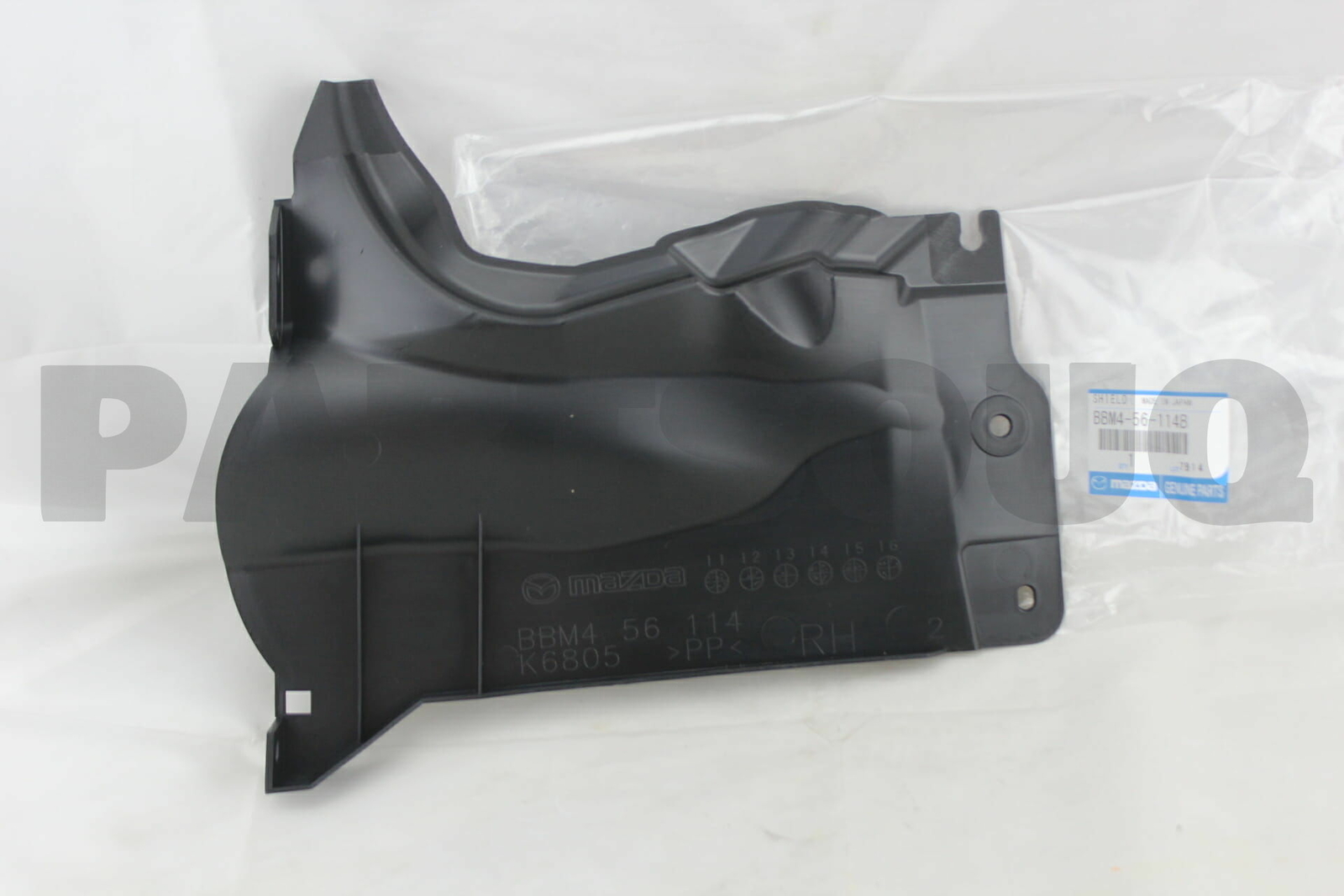 BBM456114B Genuine Mazda SHIELD(R),SPLASH BBM4-56-114B | eBay