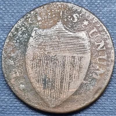 1787 New Jersey Colonial Copper Token Circulated #67393 | eBay