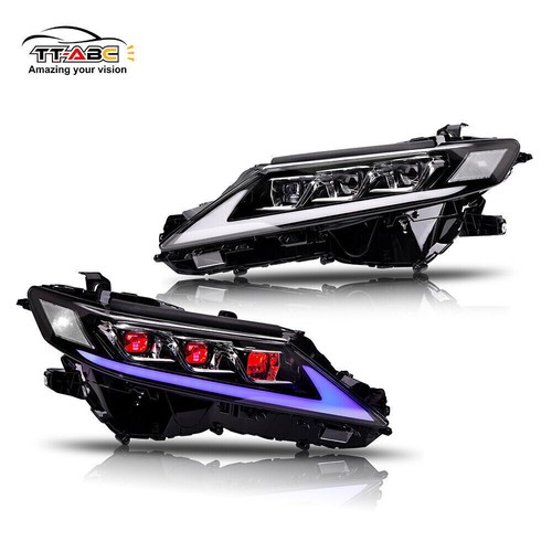 Triple Beam Red Devil Eye LED Headlight For Toyota Camry 8th 2018-2024 ...