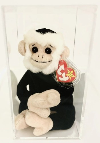 "RARE" Ty Beanie Baby “Mooch the Spider Monkey” 1998. Tush Tag Error ...