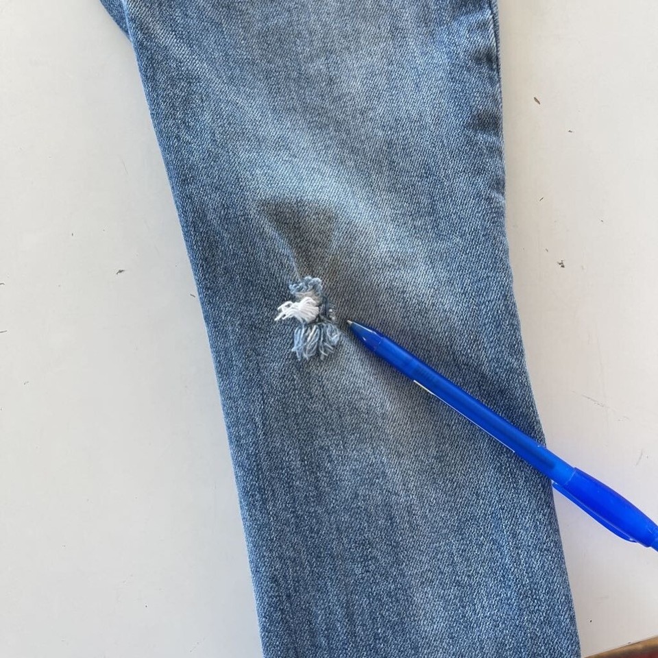 Lucky Brand Jeans Bridgette Skinny Womens 2/26 Blue 1990 Patch Pocket ...