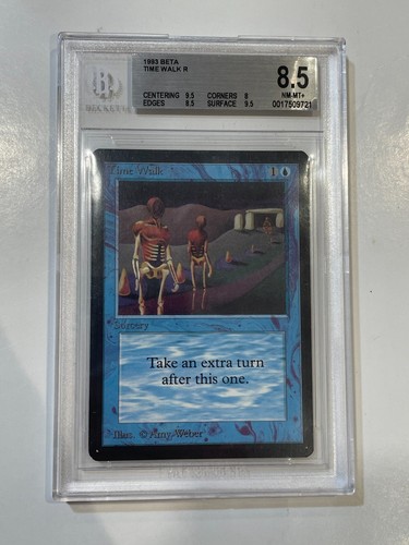 Time Walk - Beta- 1993 - MTG - Graded Beckett 8.5 | eBay