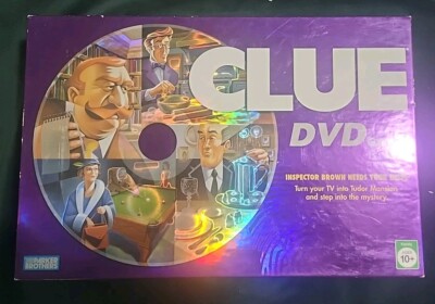 Clue DVD Interactive Board Game (2006, Hasbro) Complete | eBay