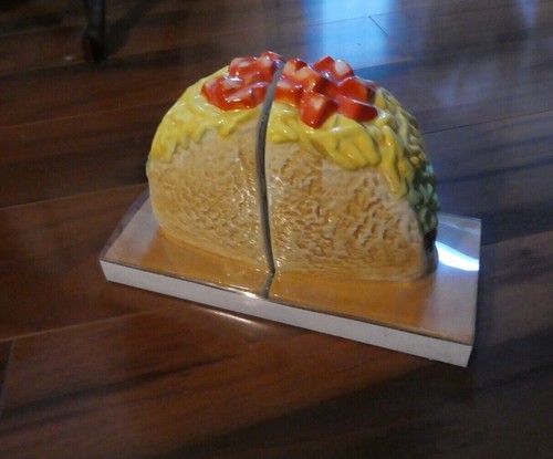 NEW Taco bookends food decor Room Essentials Target funny | eBay