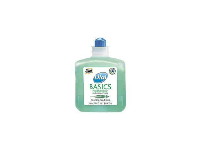 Dial Basics HypoAllergenic Foam Hand Soap - 1L. Green for sale online ...