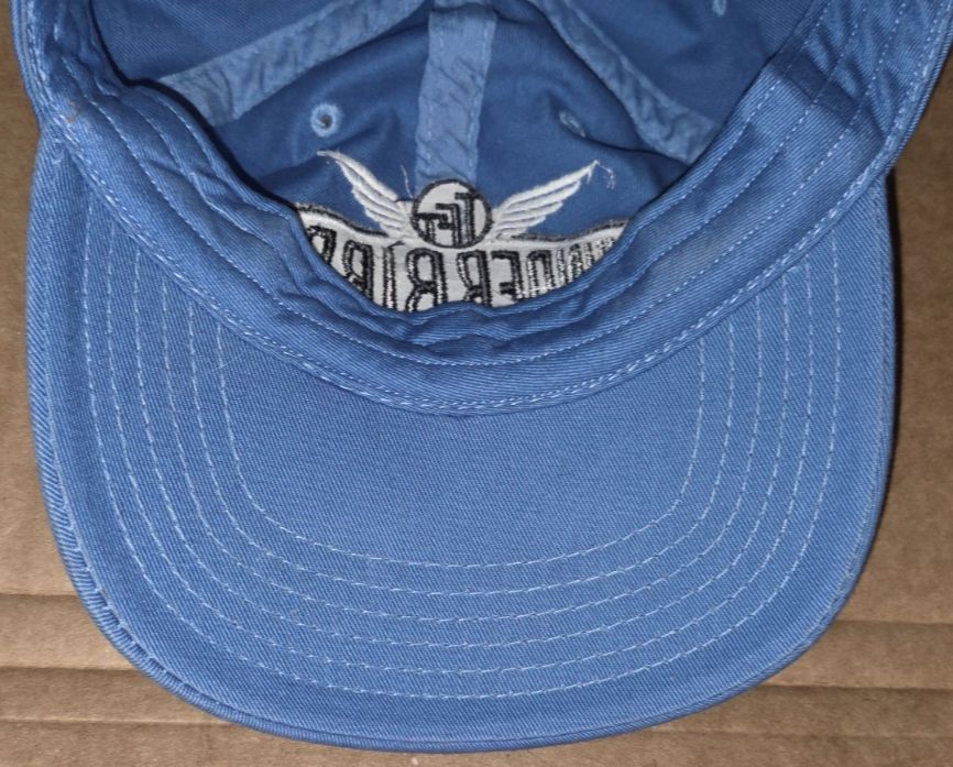 SIGNED - US Air Force Thunderbirds Hat Cap Strap Back Blue Embroidered ...