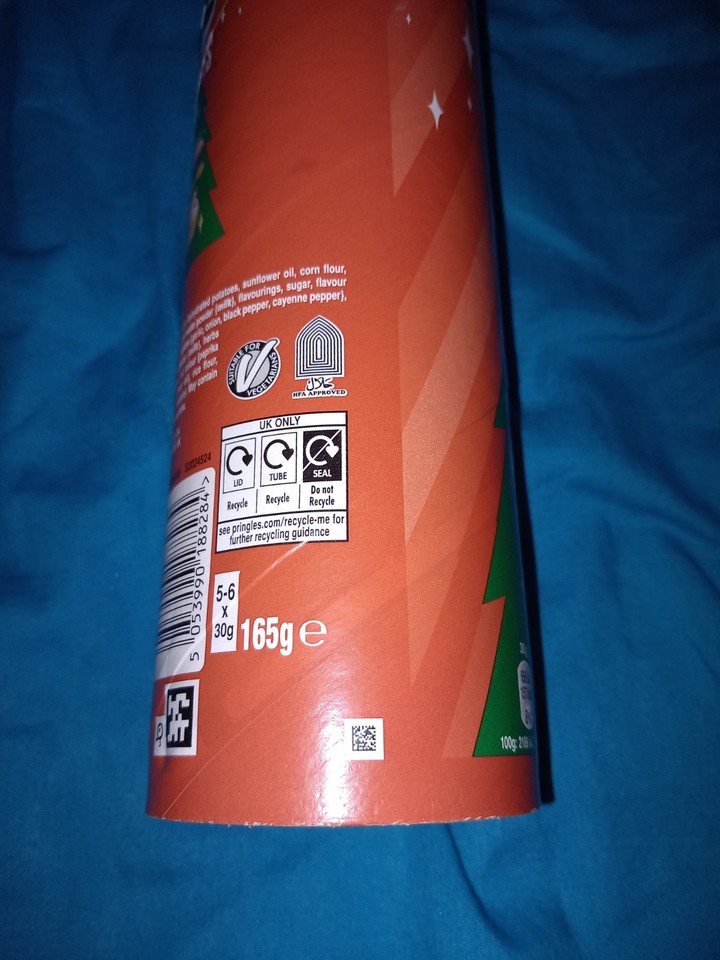 2 tubs of NEW Pringles Roast Turkey Crisps Limited Edition FREE UK P&P ...