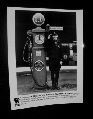 Orignl 1993 PBS Press Kit Still QUEST FOR OIL MONEY & POWER Propaganda ...