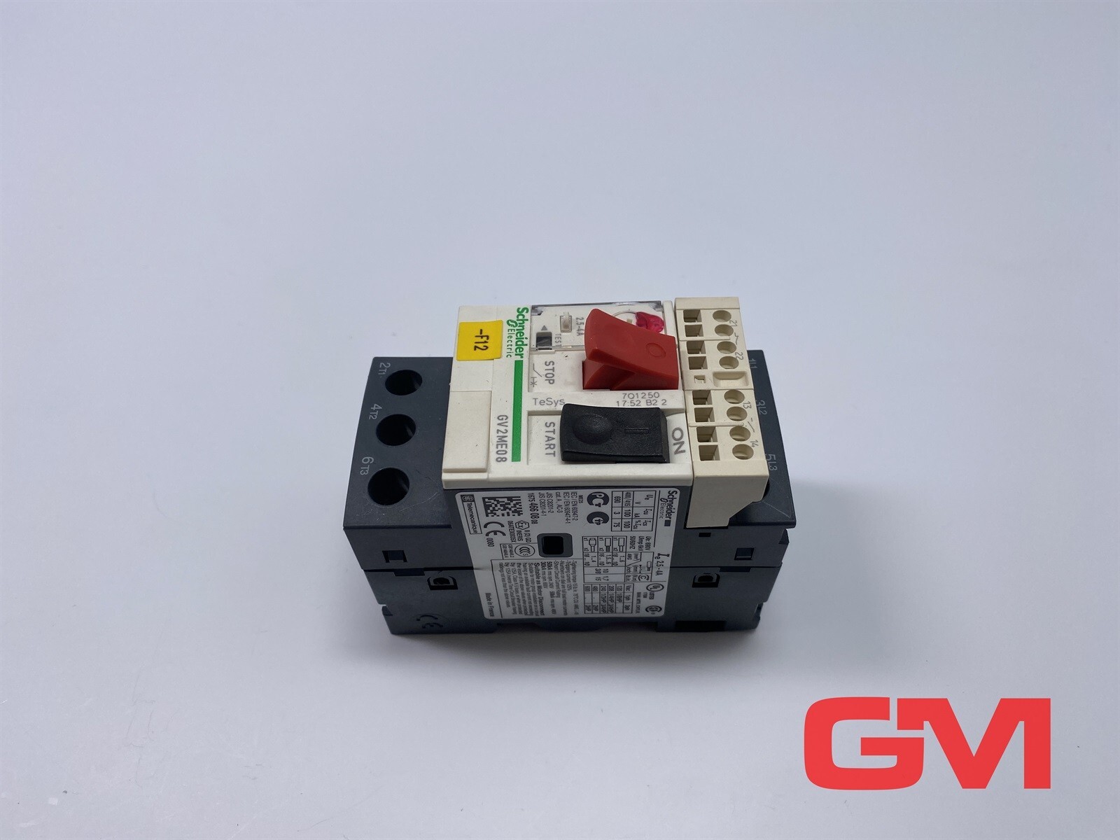 Schneider Electric Motorschutzschalter GV2ME08 protection circuit ...