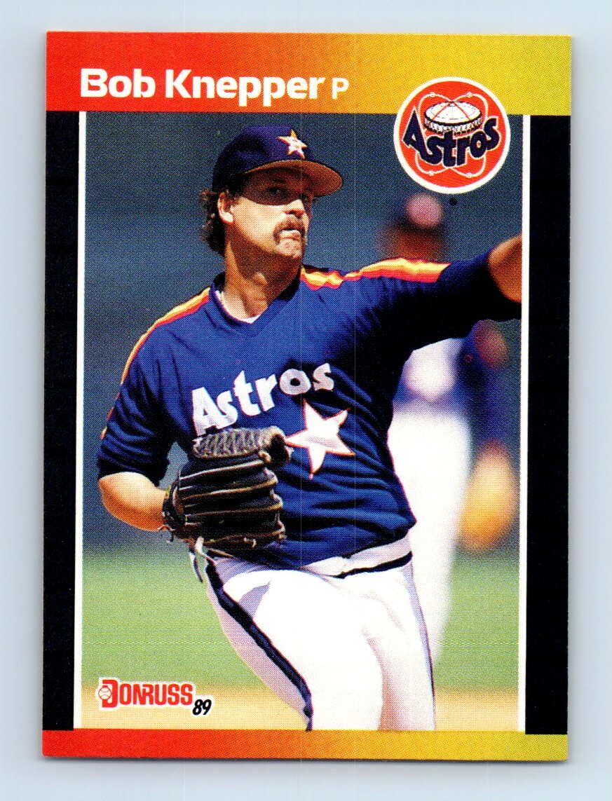 1989 Donruss Bob Knepper Houston Astros #123 | eBay