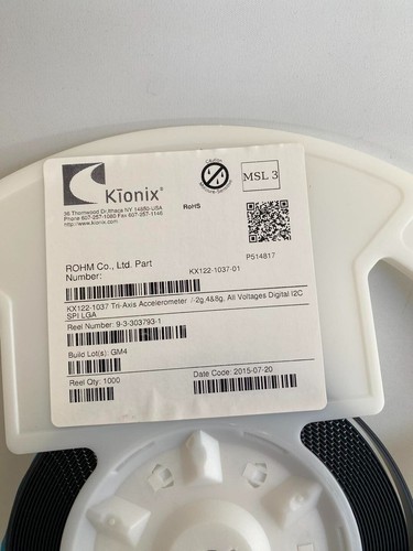 Kionix KX122-1037 Tri-axis Accelerometer 1000 Pieces | eBay