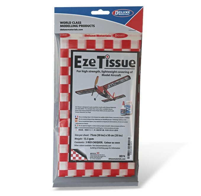 EZE TISSUE Strong Covering light weight balsa Aircraft models DELUXE ...