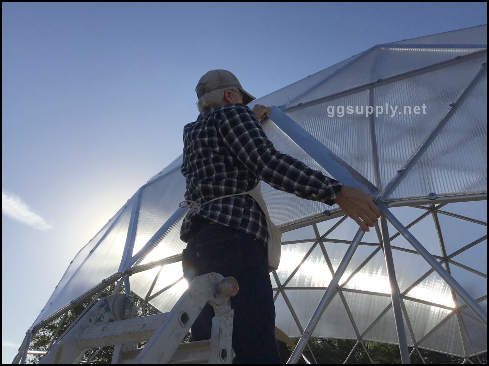 Geodesic Dome 38ft._5V frequency Frame Only + FREE SHIPPING! | eBay