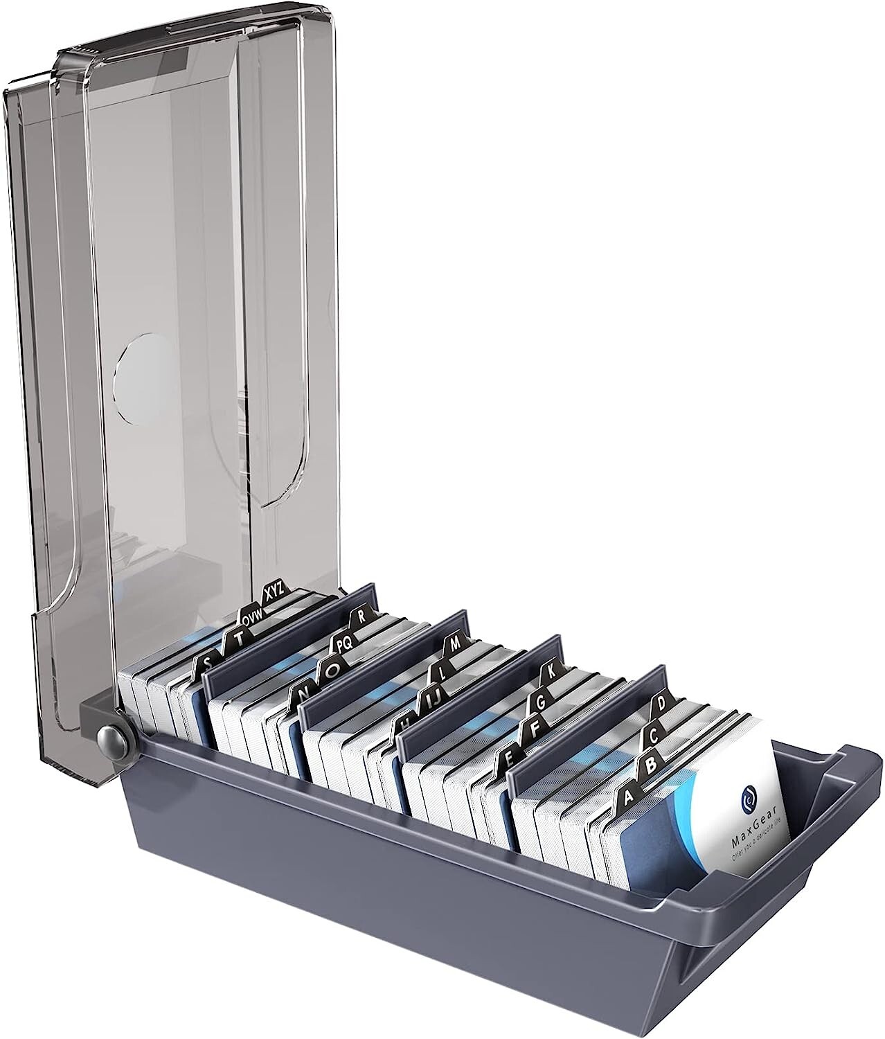 Business Card Holder Box File Storage Index Organizer Rolodex For500 ...