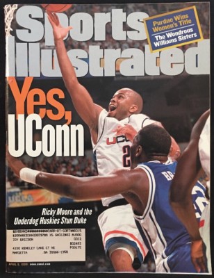 Sports Illustrated Magazine Yes, UConn Ricky Moore UConn Cover April 5 ...