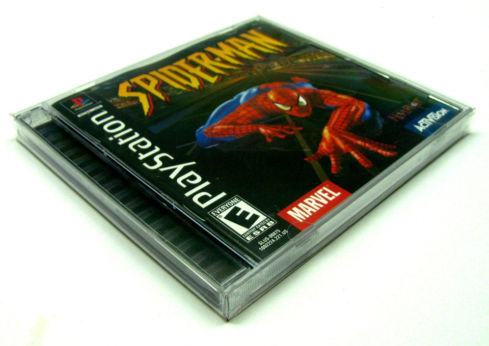 10x SONY PS1 PLAYSTATION ONE CIB CD - CLEAR PROTECTIVE BOX PROTECTOR ...